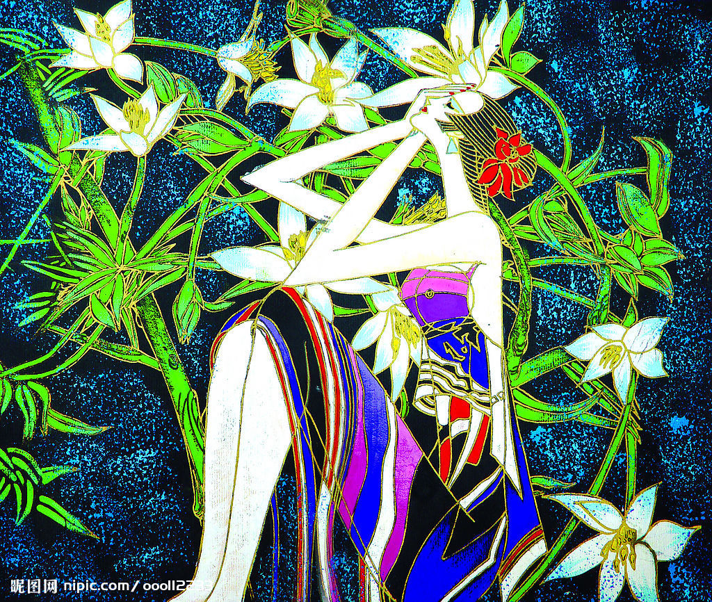 装饰画设计图__绘画书法_文化艺术_设计图库_昵图网nipic.com