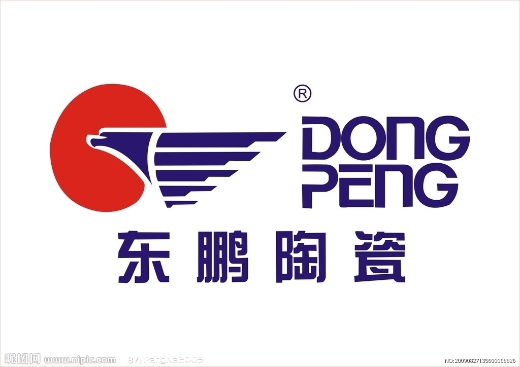 东鹏陶瓷标志设计图__图片素材_其他_设计图库_昵图网nipic.com