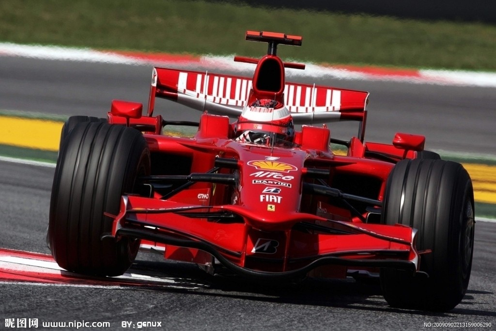 法拉利F1赛车摄影图__交通工具_现代科技_摄影图库_昵图网nipic.com
