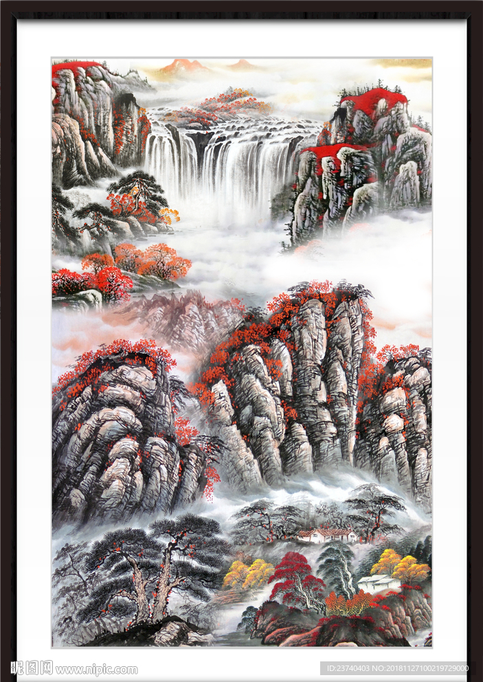 江山如画设计图__PSD分层素材_PSD分层素材_设计图库_昵图网