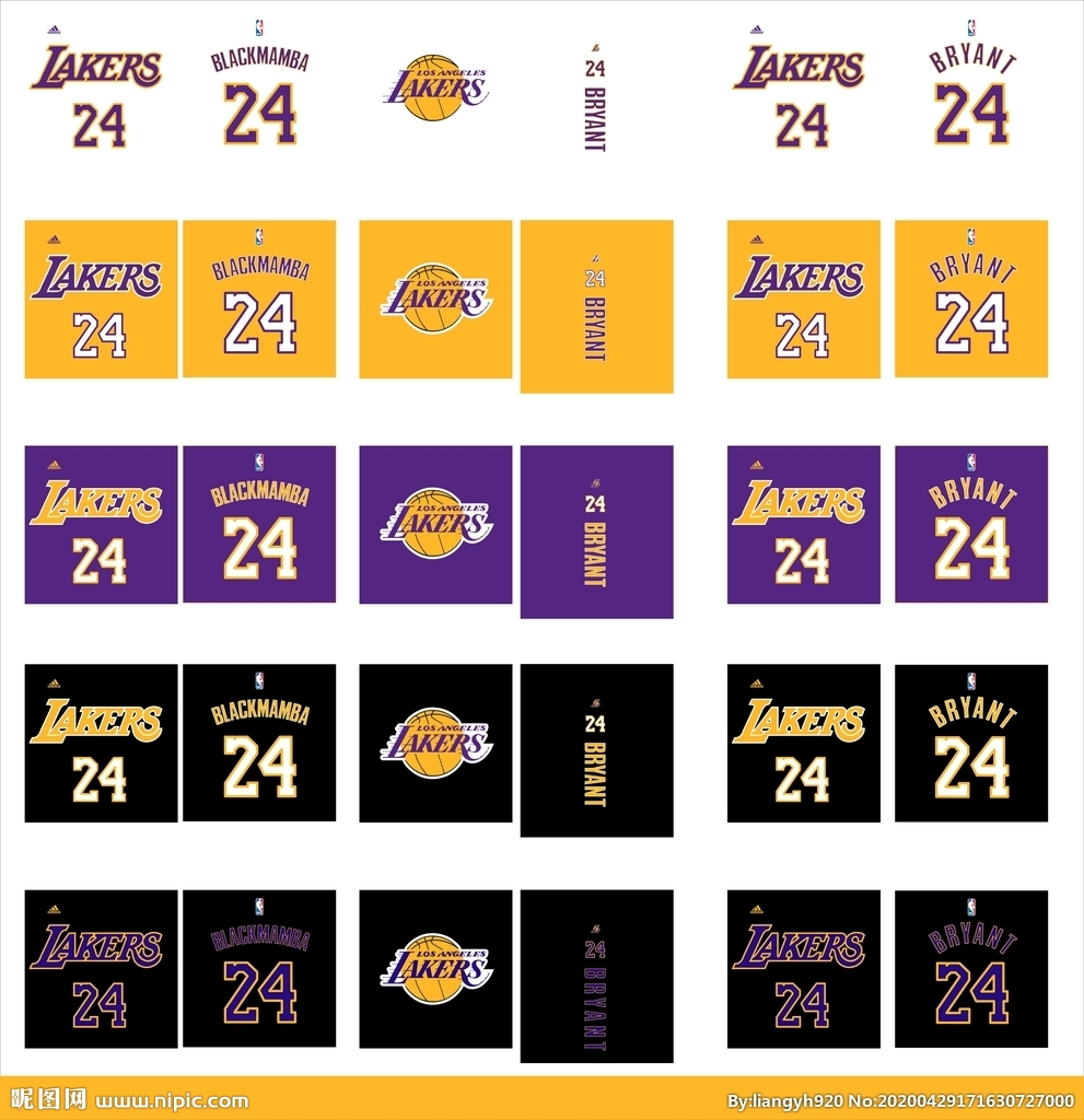 24号BLACK MAMBA设计图__其他图标_标志图标_设计图库_昵图网nipic.com