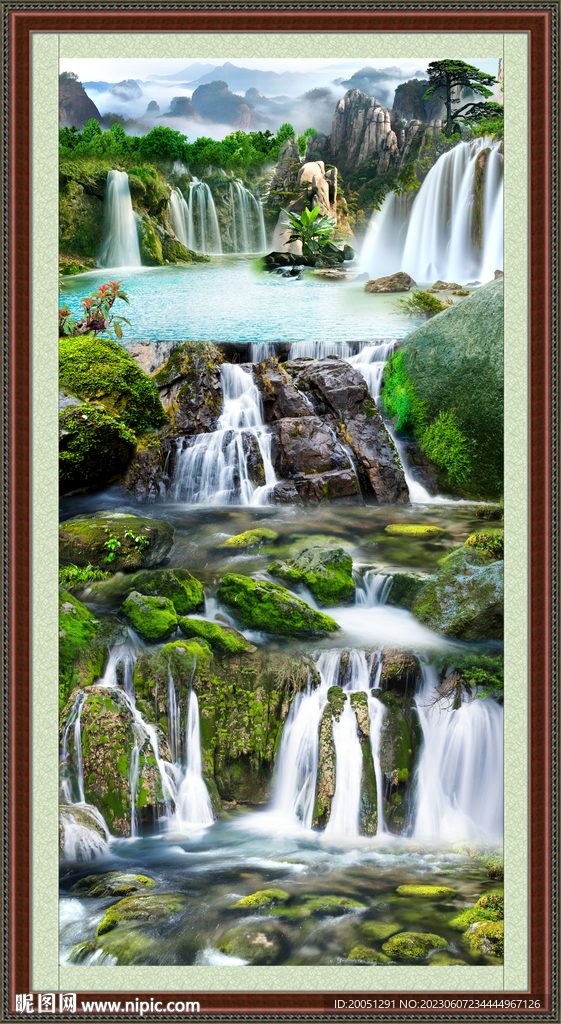 流水生财 设计图__PSD分层素材_PSD分层素材_设计图库_昵图网