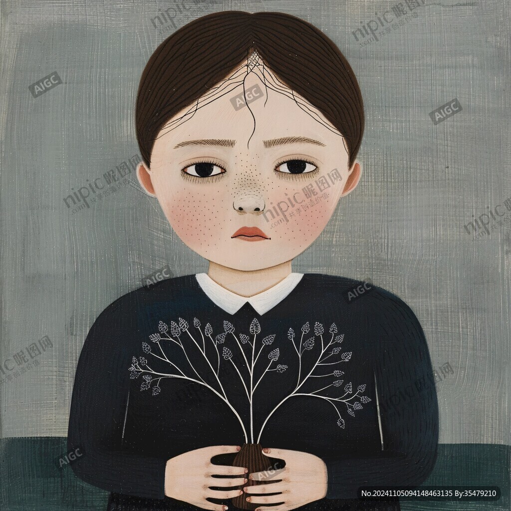 Ai创作图小女孩系列插画 小女孩头像插画 小姑娘插画 原创女孩插画 文艺小女孩插画 小女生插画 人物装饰画原创 原创小朋友头像 女孩插画头像 人物情绪插画 插画人物头像女孩 八零年代女孩插画