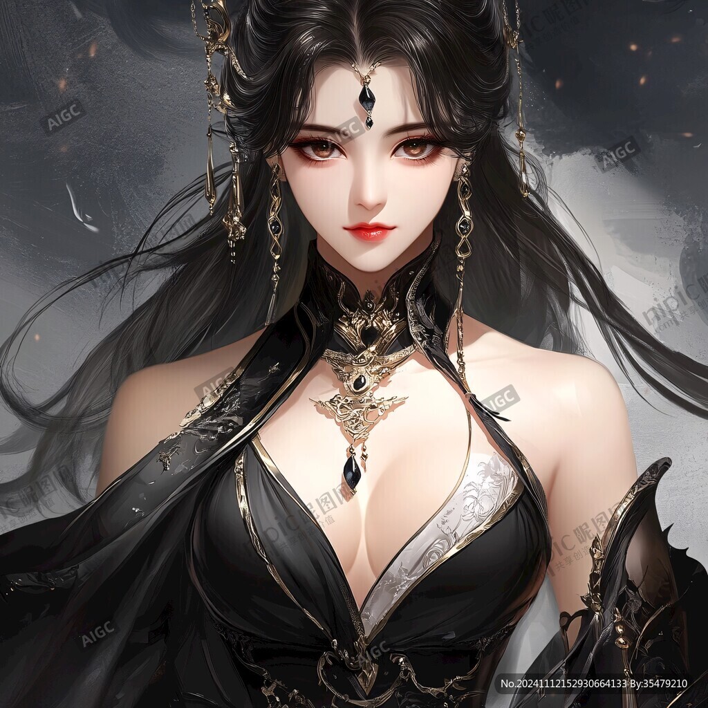 AI创作图cg插画 新中式玄幻仙侠 cg艺术 板绘人像 cg风 cg绘画 厚涂头像 半身头像板绘 人物原画 古风龙女ip cg绘画作品 原创厚涂 cg美女 厚涂手绘 板绘手绘nipic.com-昵图网