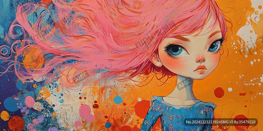Ai创作图卡通粉色头发小女孩 女孩插画封面插画 手绘卡通女孩装饰画 唯美卡通女孩 创意卡通女孩 丝娃娃插画 卡通动漫女孩 卡通唯美女孩 高清女孩壁纸 动漫卡通女孩 卡通女孩装饰画 卡通女孩唯美
