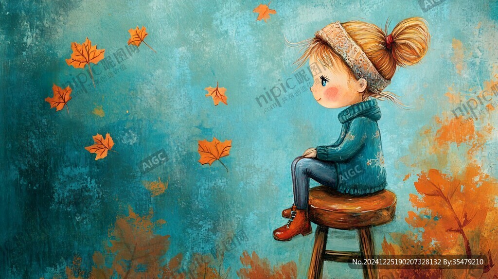 Ai创作图秋游的好小女孩插画 怡然自得的小女孩壁纸 怡然自得的小女孩插画 文艺梦境小女孩手绘 手绘女孩壁纸 高清女孩壁纸 唯美小女孩插画 意境儿童插画 儿童插画壁纸 唯美儿童插画 手绘原创插画